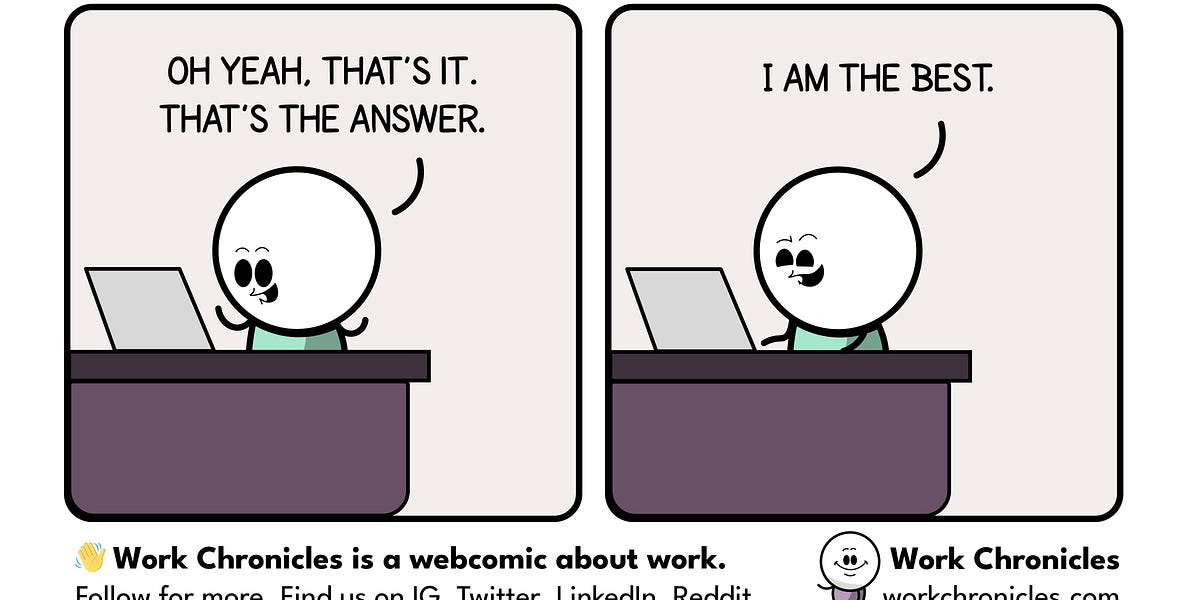 (comic) Range of emotions - Work Chronicles