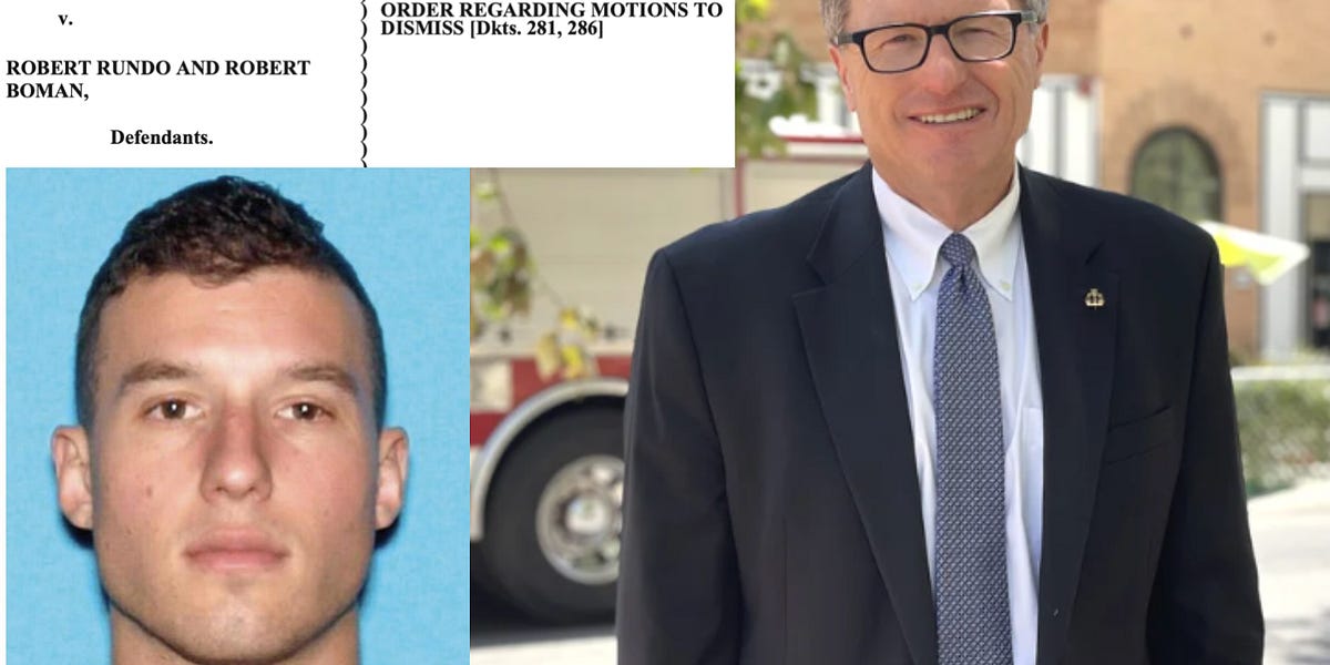 Judge Cormac Carney dismisses charges against Robert Rondo