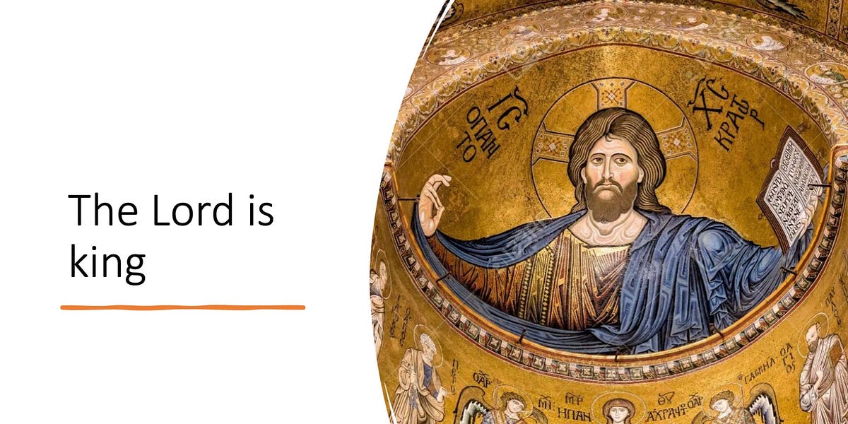 The Lord is king - Krakus’s Biblical Reflections
