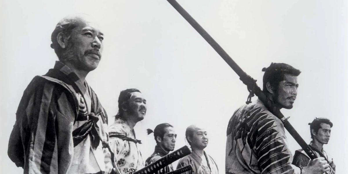 10: The Seven Samurai Issue - by Peter Bogert