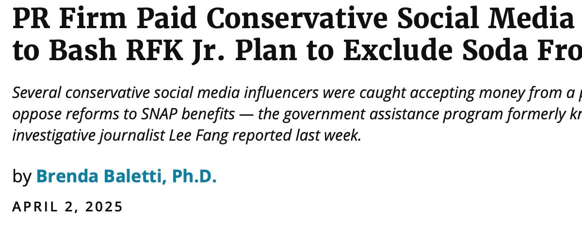 Door to Freedom has been investigating the food "benefit" programs in ...