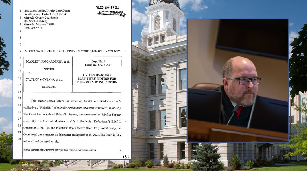Landmark Ruling: Montana Judge Blocks Trans Ban Citing Overwhelming ...
