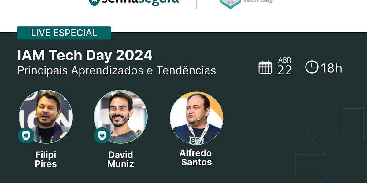 Live Especial com Alfredo Santos - Fundador do IAM Tech Day