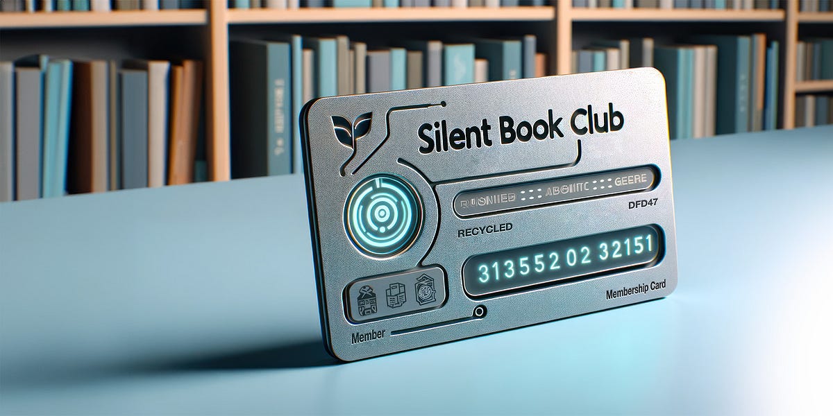 Silent Book Club Membership - by Dré Labre