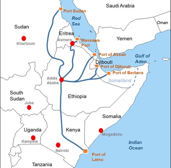 Ethiopia needs a reliable seaport and a navy - by Ken Opalo