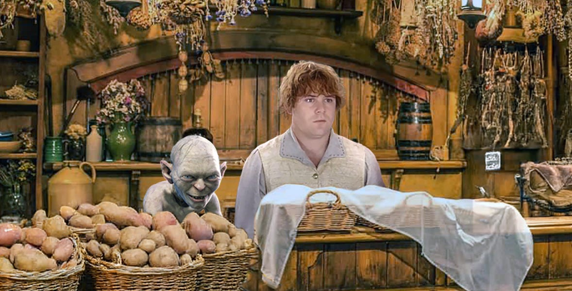 Hobbiton Welcomes New Potato Shop - by Greg Nix