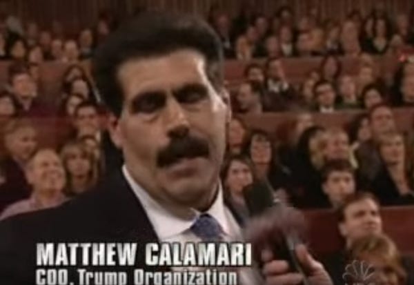 Manhattan DA Fishes Trumpworld Fixer Matthew Calamari Out Of Tank ...