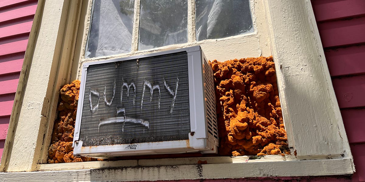 The guerilla street poetry etched in New Orleans' A/C grills