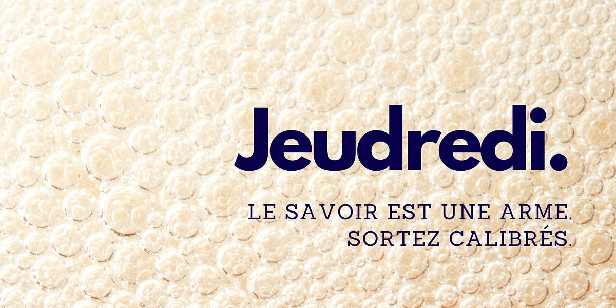 🗞 Jeudredi 26/01 - Eskalation. - by Sacha Uzan