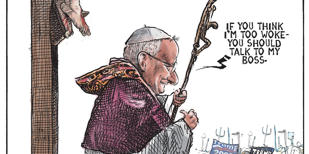 The Woke Pope - by Michael de Adder - The Contrarian