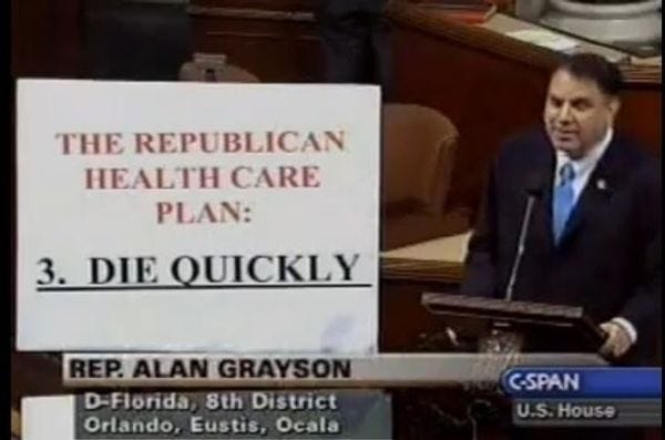 Florida Democrat Alan Grayson's Mouth No Longer Most Dangerous Thing ...