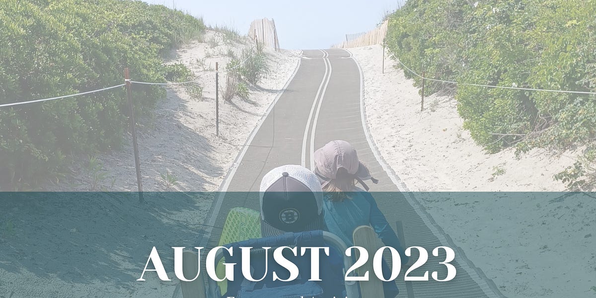 August 2023 Events & Activities - by Erin Musich