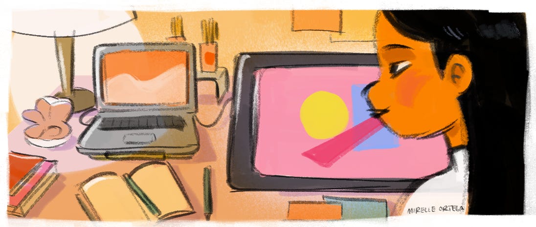 Spring! (again) - by Mirelle Ortega - newsletter.doc