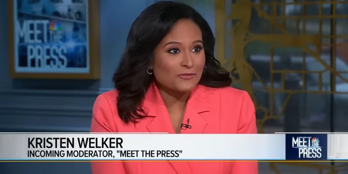 New ‘Meet The Press’ Host Kristen Welker Scores Interview With Criminal ...