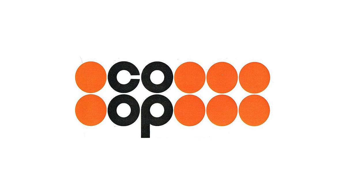 Logo Design History: Co-op France - by Richard Baird