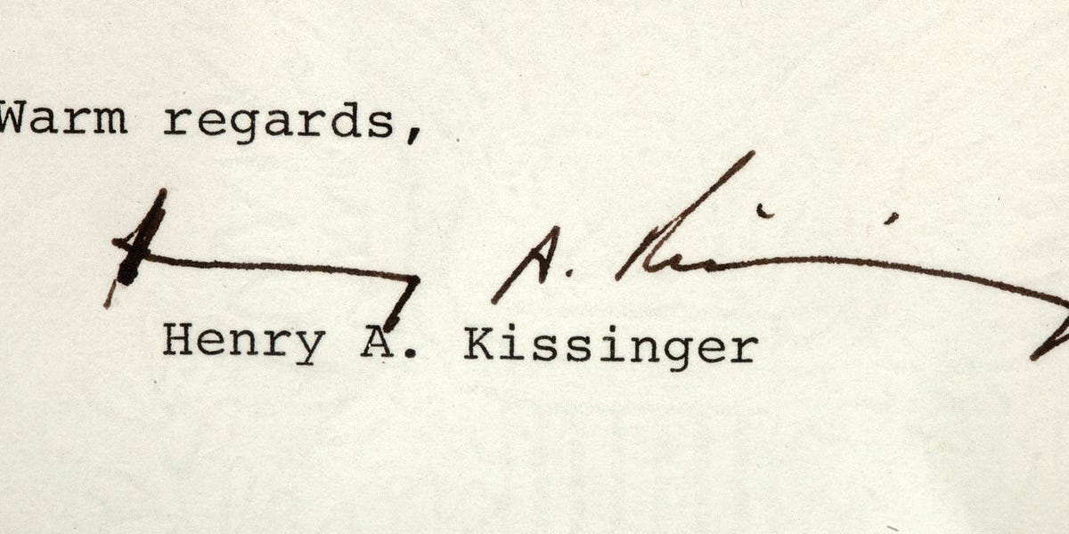 Once More with Feeling: Henry Kissinger: Killer Case Officer