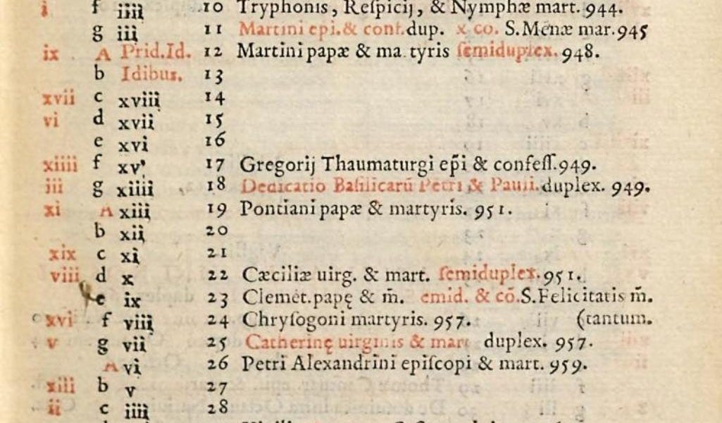 What to do about the liturgical calendar? - by Eric S