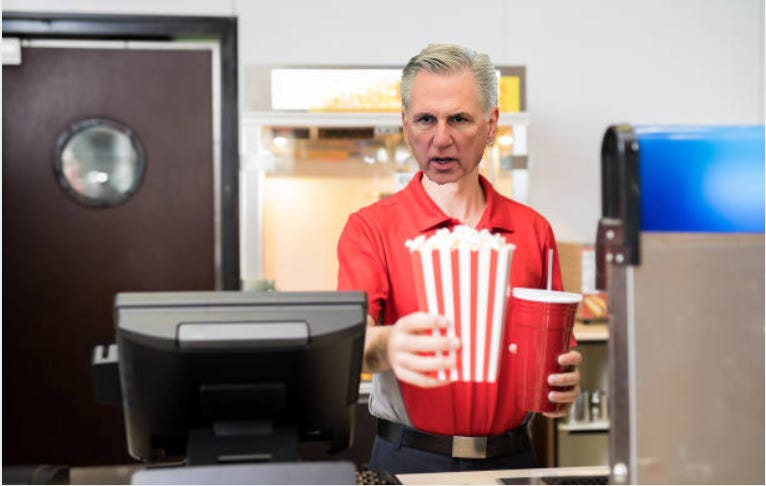 Working the concession stand - chewing the cud with chad