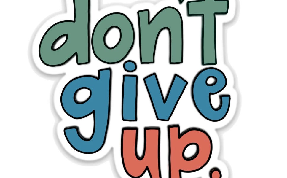 "This isn't just hurt feelings. I want to give up."
