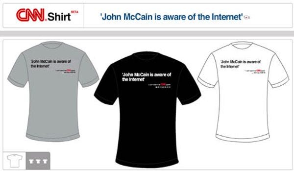 CNN Will Sell You Latest Hilarious Headline On Tee Shirt