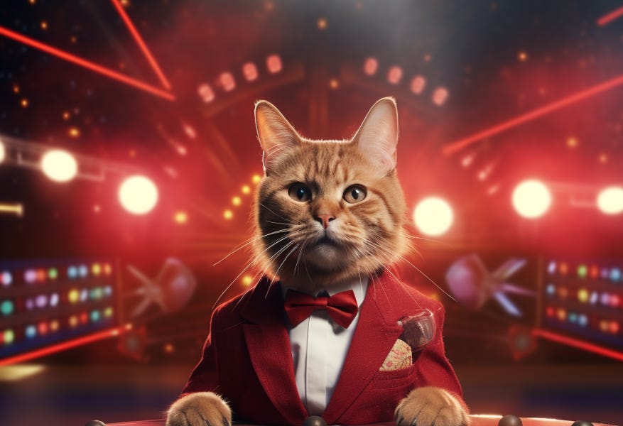 bad cattitude contest - by el gato malo - bad cattitude