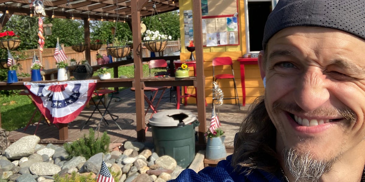 Time on the Porch - by Jonathan McAdam Fisk - RevFisk.com