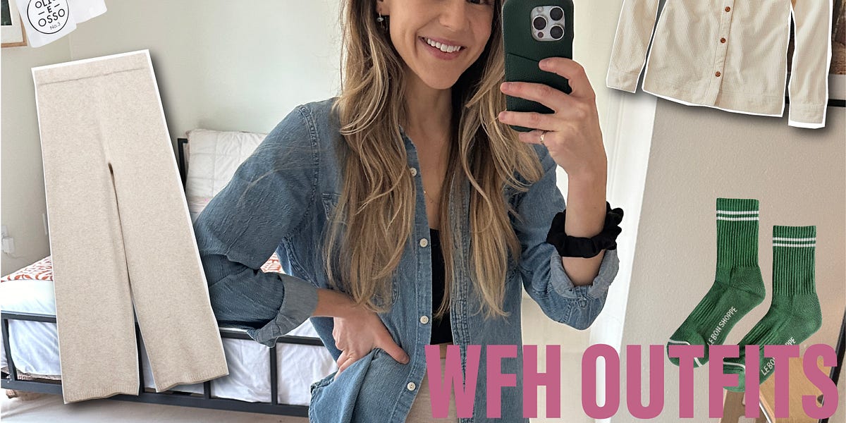 Issue #127: A Week of Cozy, Polished WFH Outfits and My "Coffee Shop" Rule