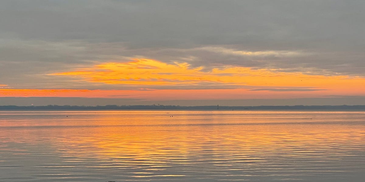 Sunrise 12/25/23 - by Jonathan Potter - Potter Poems