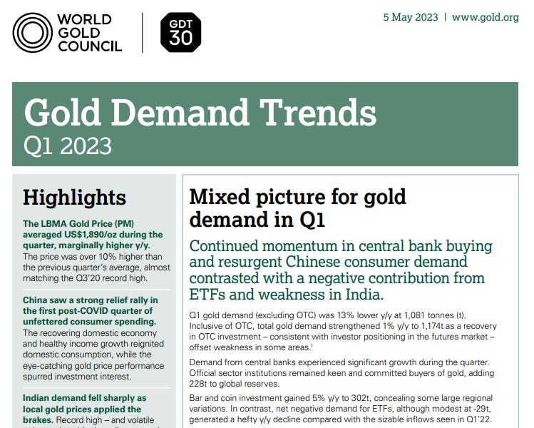 First Look: World Gold Demand Trends | Market Rundown