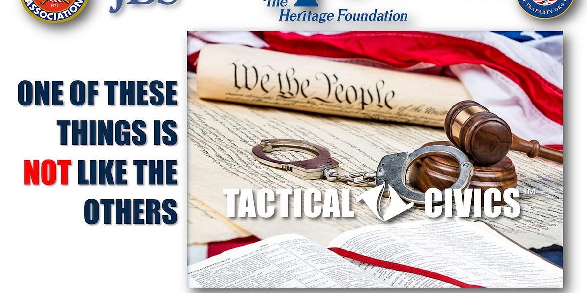 Tactical Civics™ is VERY Different - by David M Zuniga