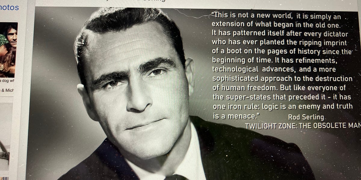 What They Said: Rod Serling - by Celia Farber