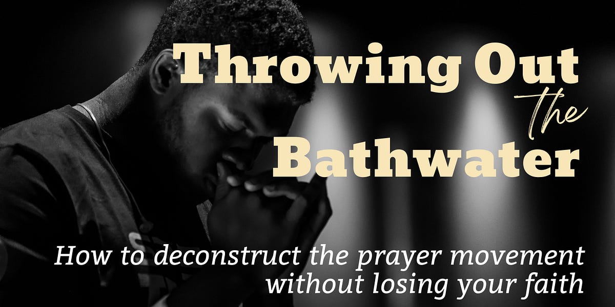 Throwing Out the Bathwater - by Sara Maynard - Come Aside