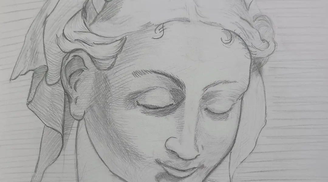 Daily Portrait Sketch - Michael’s Substack