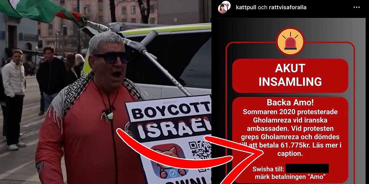 Gholamreza Harati - Den "hjältelika" klottraren - LULLE