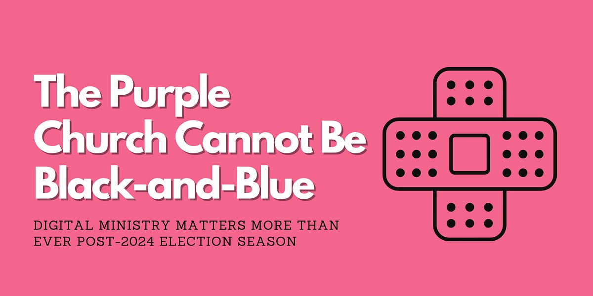 The Purple Church Cannot Be Black-and-Blue - by Nathan Webb