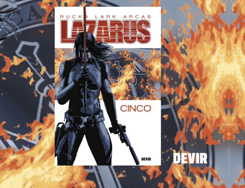 LAZARUS VOL. 5 DE GREG RUCKA E MICHAEL LARK