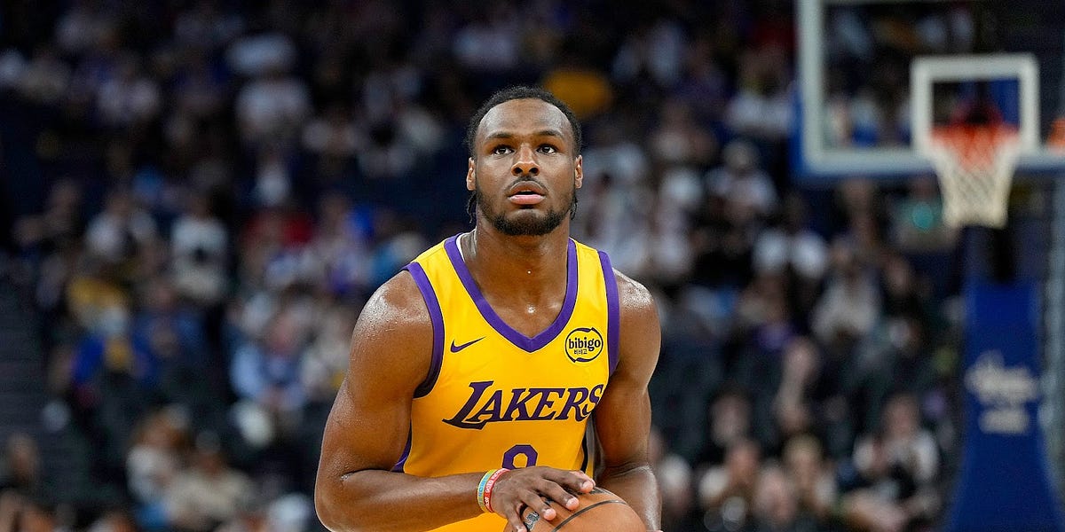 Bronny needs 5,000 reference points