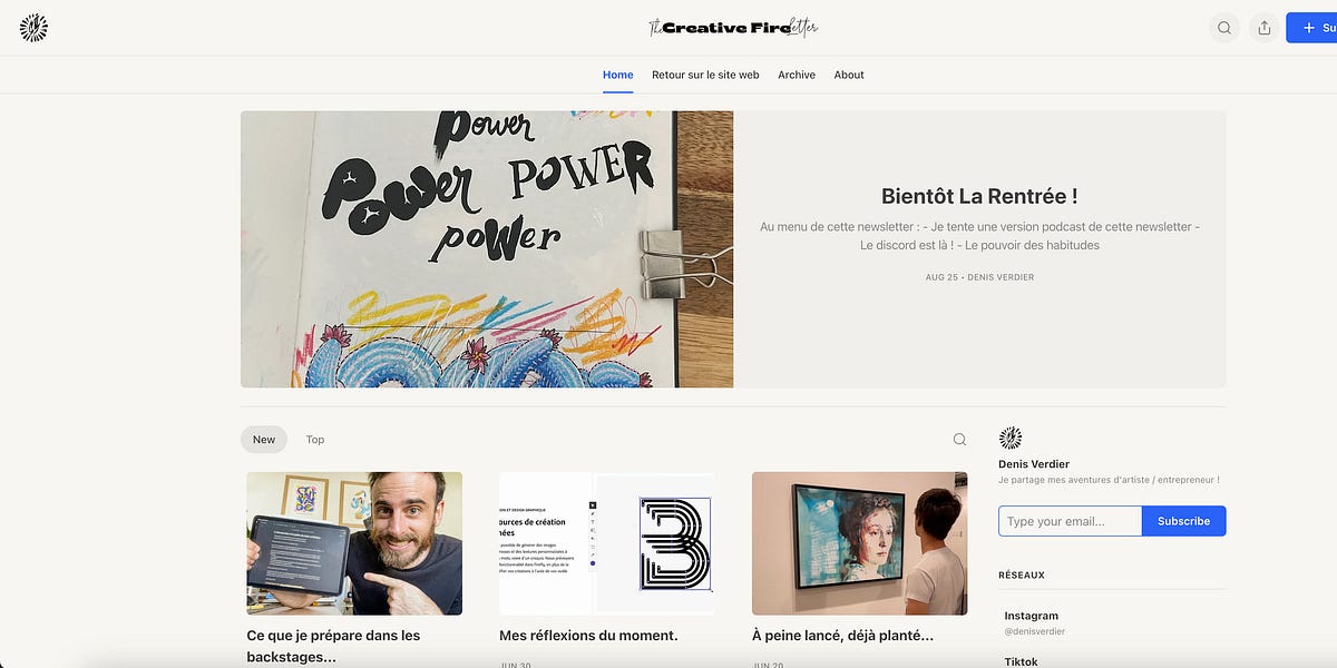 Je change de plateforme email ! - Denis Verdier