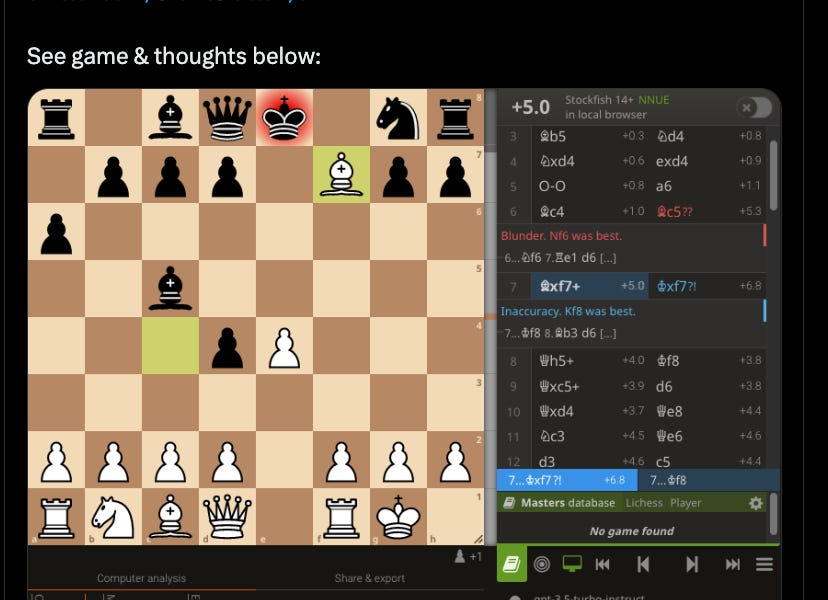 GPT playing Chess and Systematic Drug Off-target Discovery