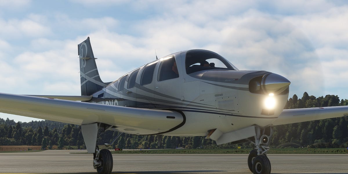 Black Square Beechcraft A36 Bonanza functional startup Procedure for Microsoft Flight Simulator