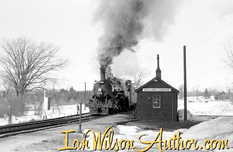 CPR G2 Pacific 2559 south of Owen Sound - by Ian Wilson