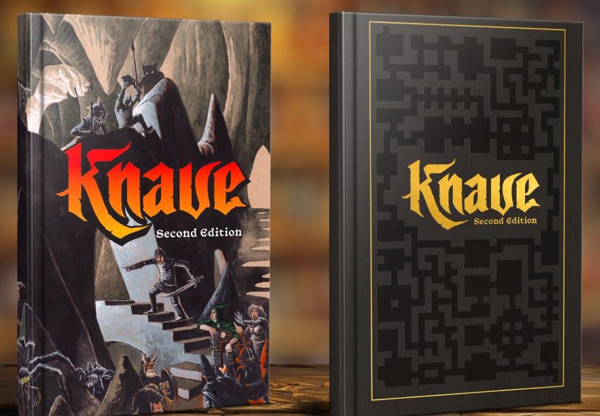 Game Review: Knave 2E - by Alex Tzakis - Glyph and Grok