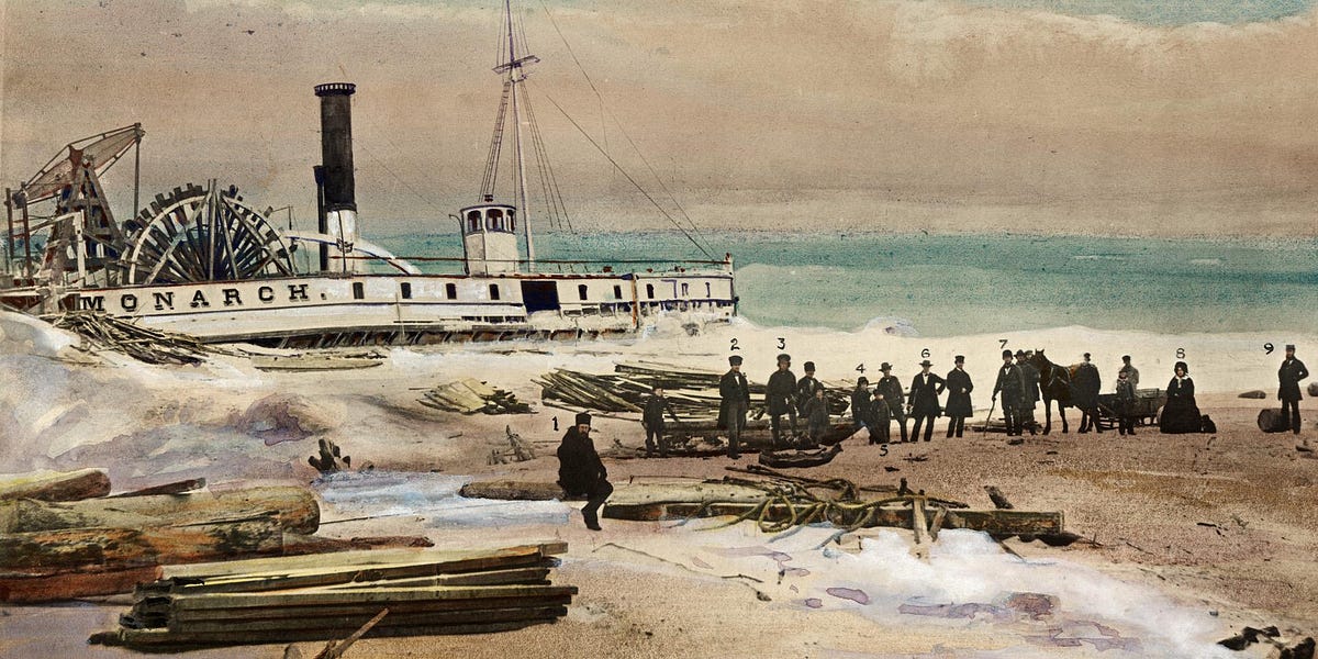 The Wreck of the Anna Bellchambers - by Adam Bunch