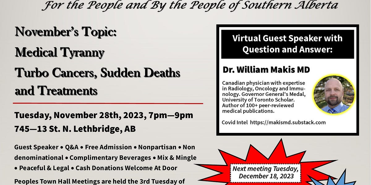 Dr. William Makis, Nov 28 - by Chelle