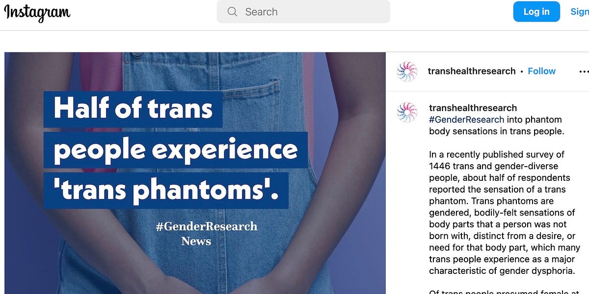 Phantoms - by Bernard Lane - Gender Clinic News