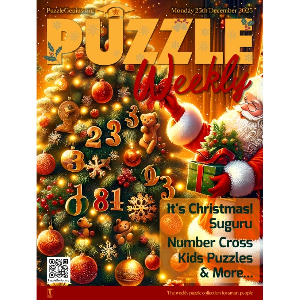 Puzzle Weekly: 25th December 2023 - Puzzle Weekly