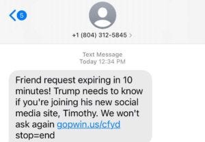 The Trump Fundraising Scams Continue with the NRCC