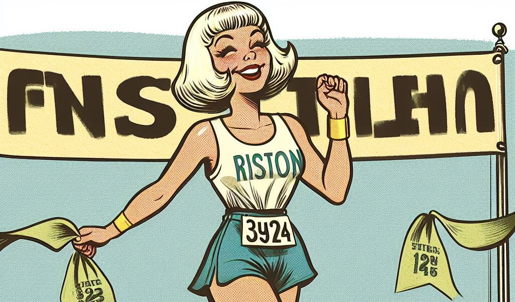 Gem Does a Marathon - by Gemma Seager
