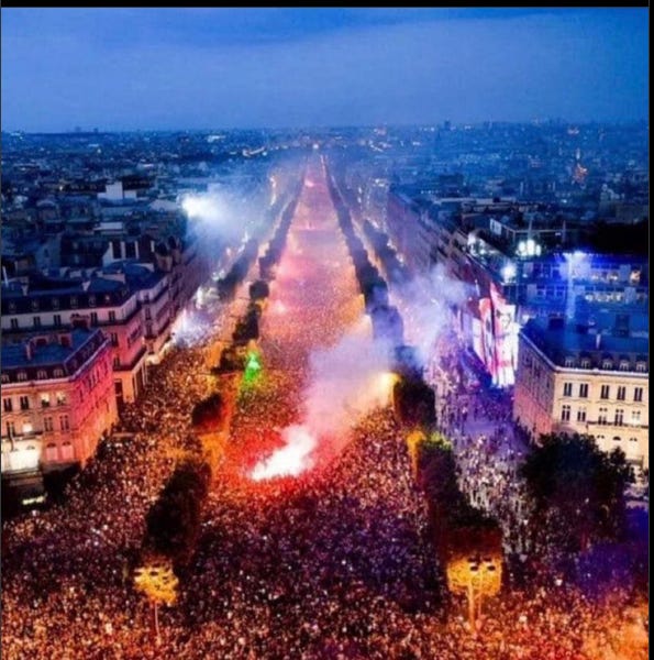 Day #15 France Protests: Firefighters Carry Fire Torches Amid The Faces ...