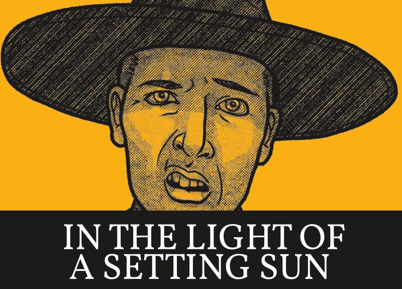 IN THE LIGHT OF THE SETTING SUN - by Justin Vandermeer